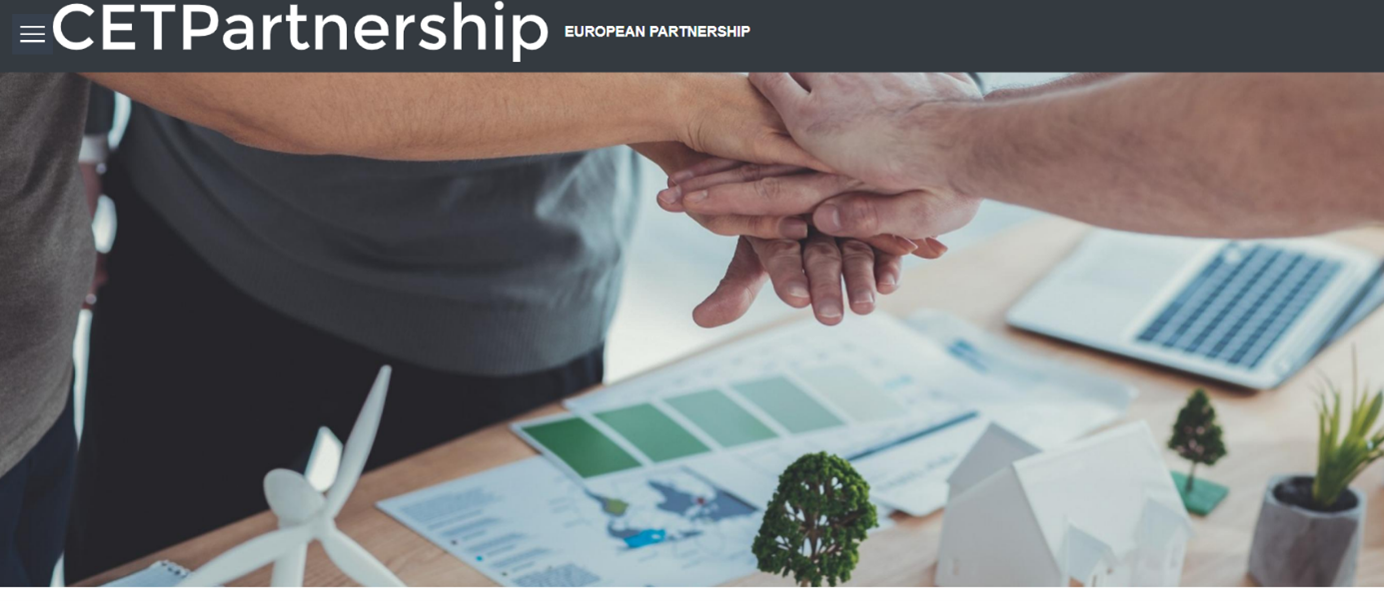 CET Partnership Joint Call 2022 (opens September 14th 2022)